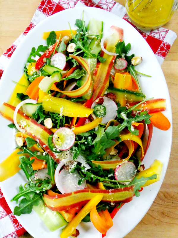 How to make Rainbow Ribbon Salad - Native Health of Phoenix