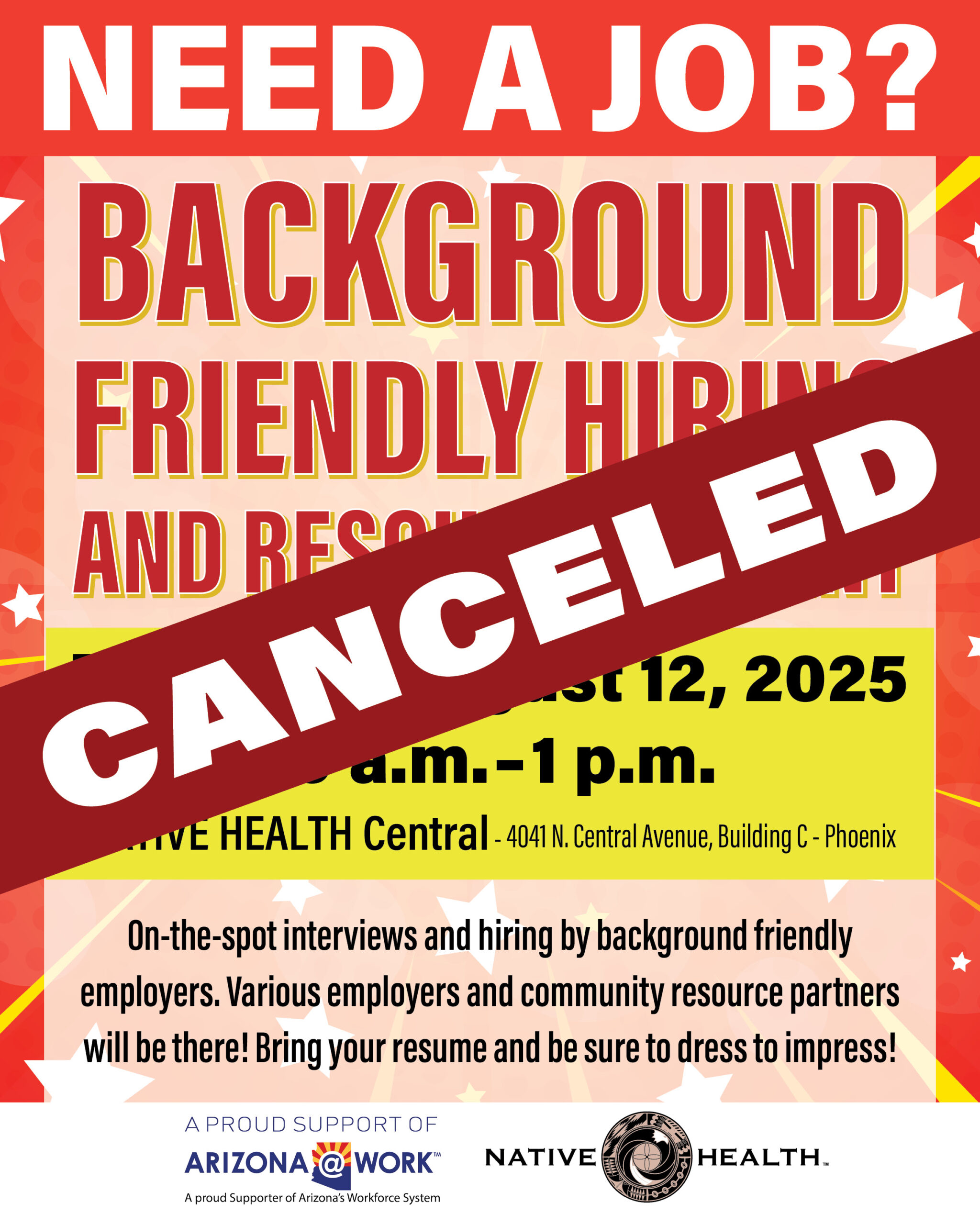 CANCELLED – 08-12-2025 ARIZONA@WORK Background-Friendly Hiring and ...