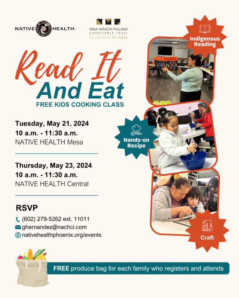 Read It and Eat – May 2024 - Native Health of Phoenix