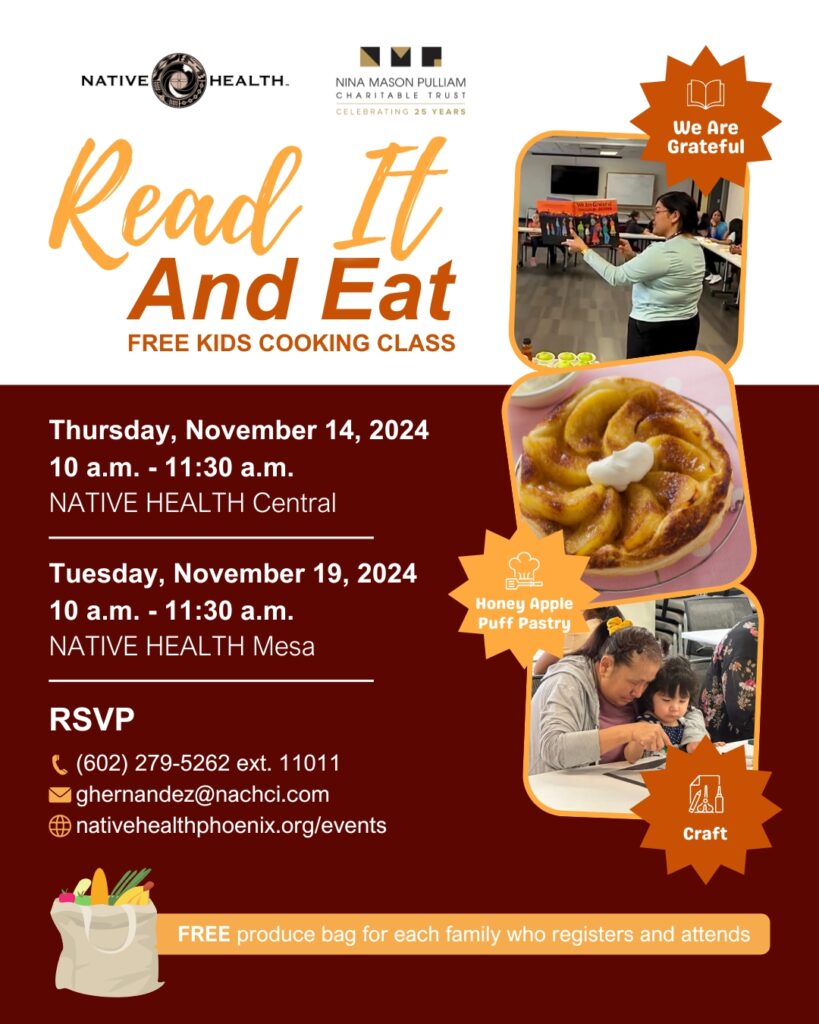 Read It and Eat – November 2024 - Native Health of Phoenix