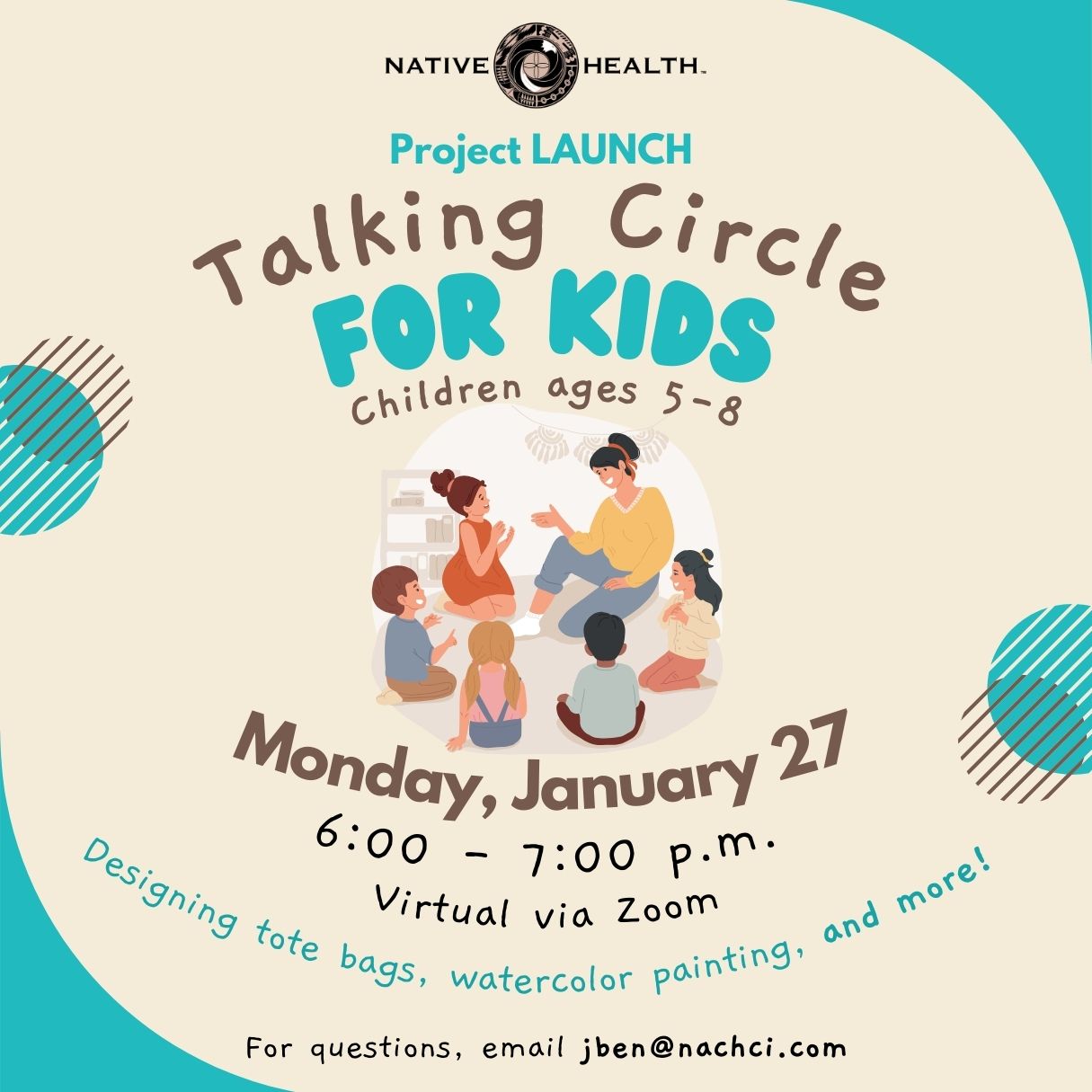 Talking Circle for Kids 01-27-2025 - Native Health of Phoenix