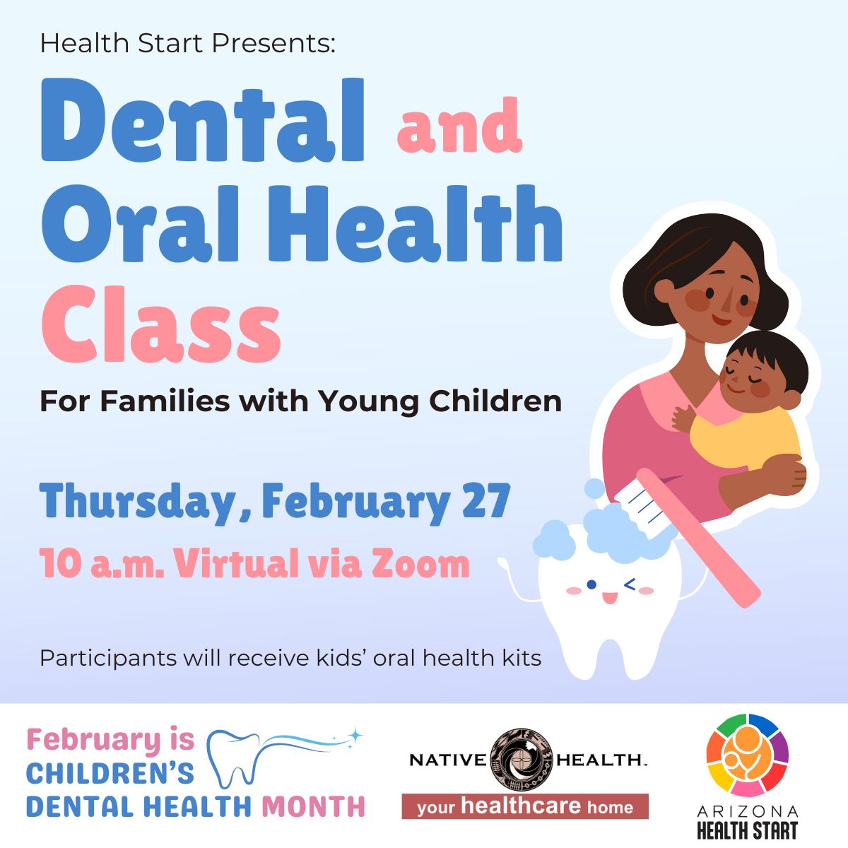 Health Start: Dental and Oral Health Class - Native Health of Phoenix
