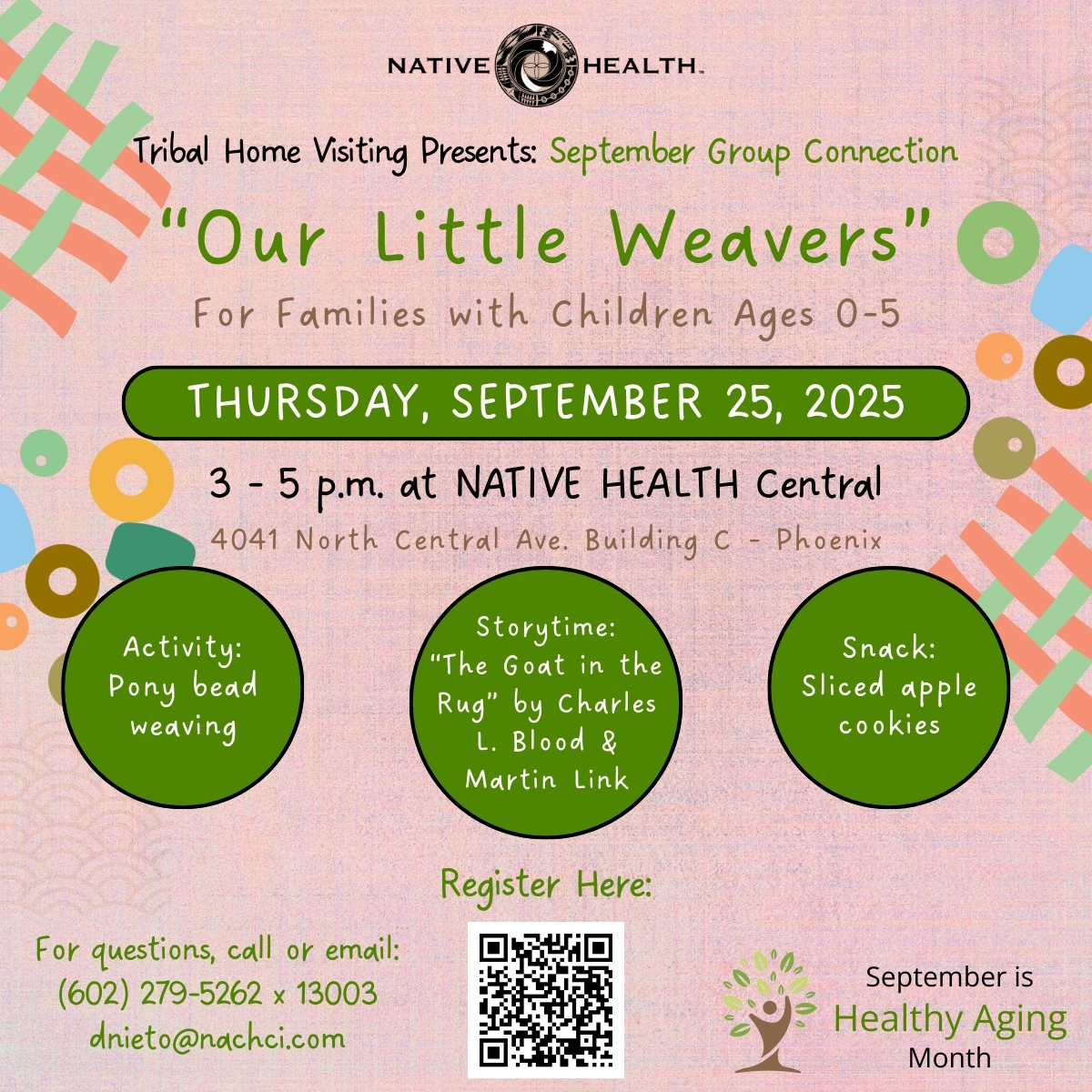 Home Visiting September Group Connection - Native Health of Phoenix