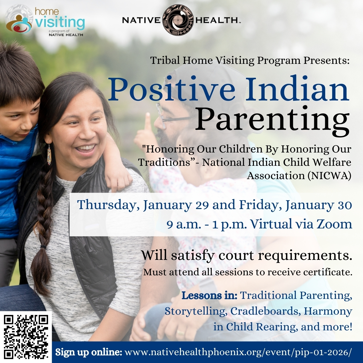 Positive Indian Parenting (PIP) – 01-2026 - Native Health of Phoenix