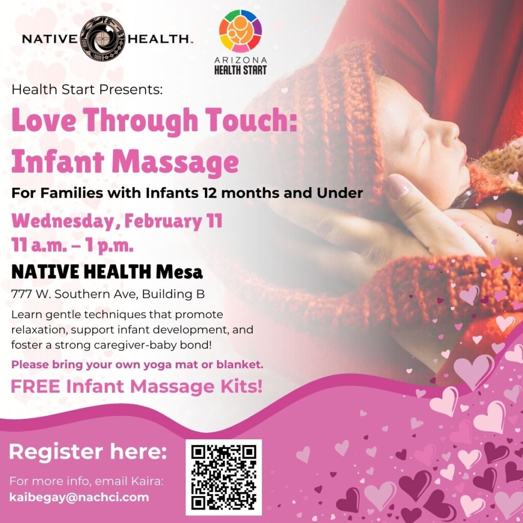 Love Through Touch: Infant Massage – Health Start - Native Health of ...